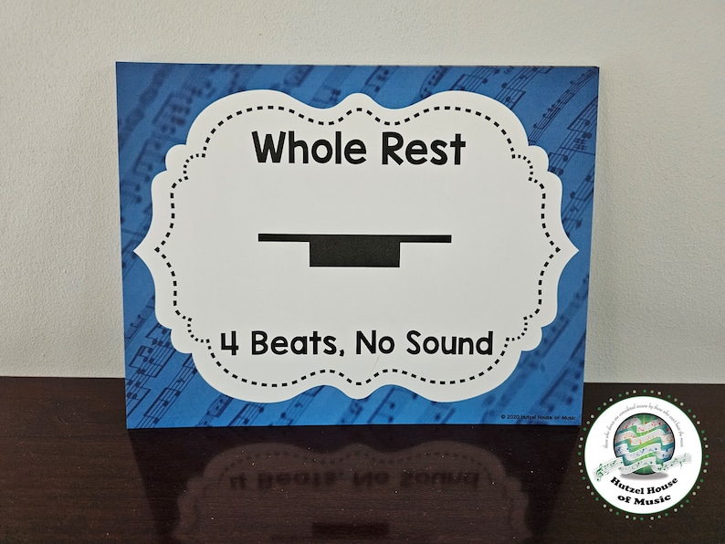 Rainbow Theme Rhythmic Value Poster Set for Music Classroom - Etsy