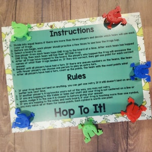 Hop To It Music Class Game for Centers for Note Reading | Etsy