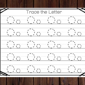 All About the Letter Oo Coloring Pages, Kids Colouring Activities Book ...