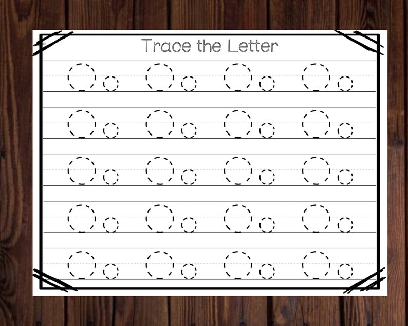 All About the Letter Oo Coloring Pages, Kids Colouring Activities Book ...