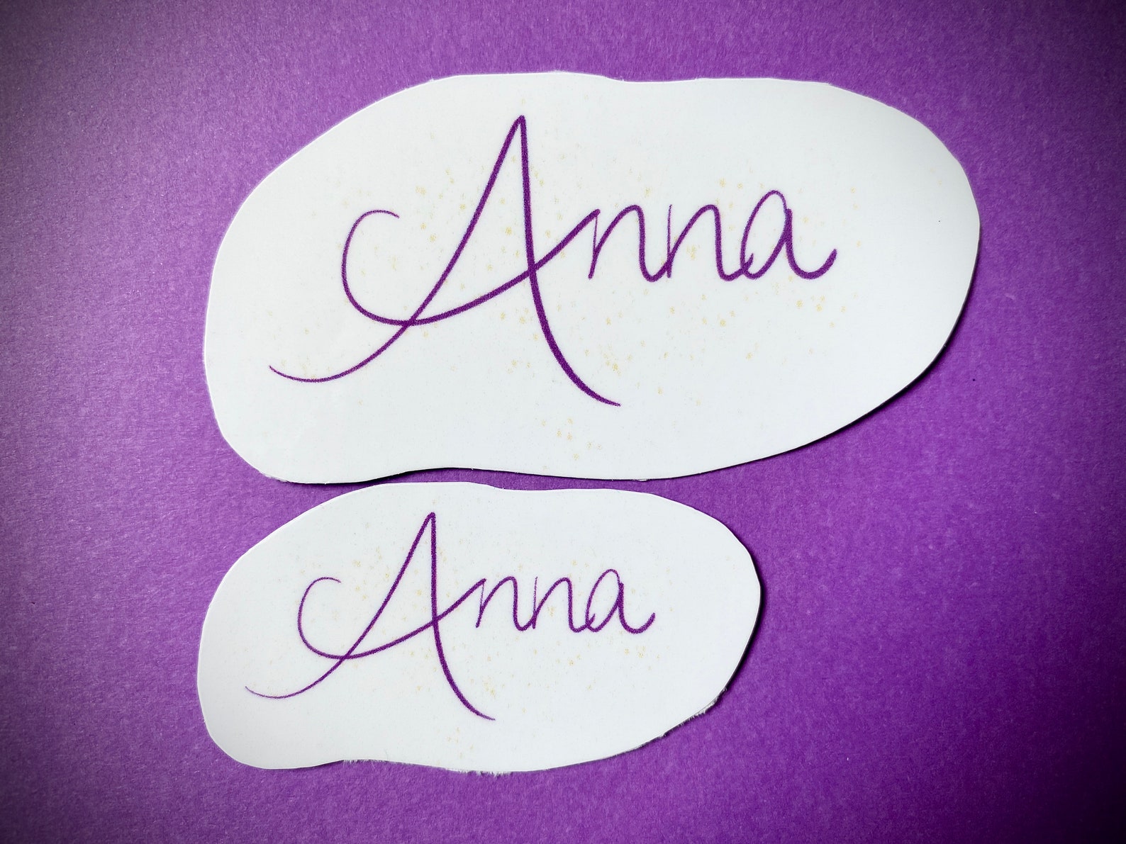 Frozen Princess Anna Signature Sticker | Etsy
