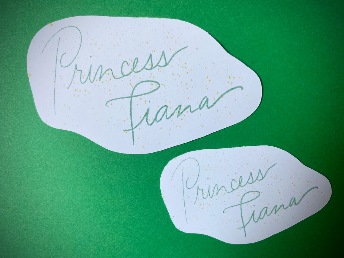 Princess Tiana Signature Sticker - Etsy