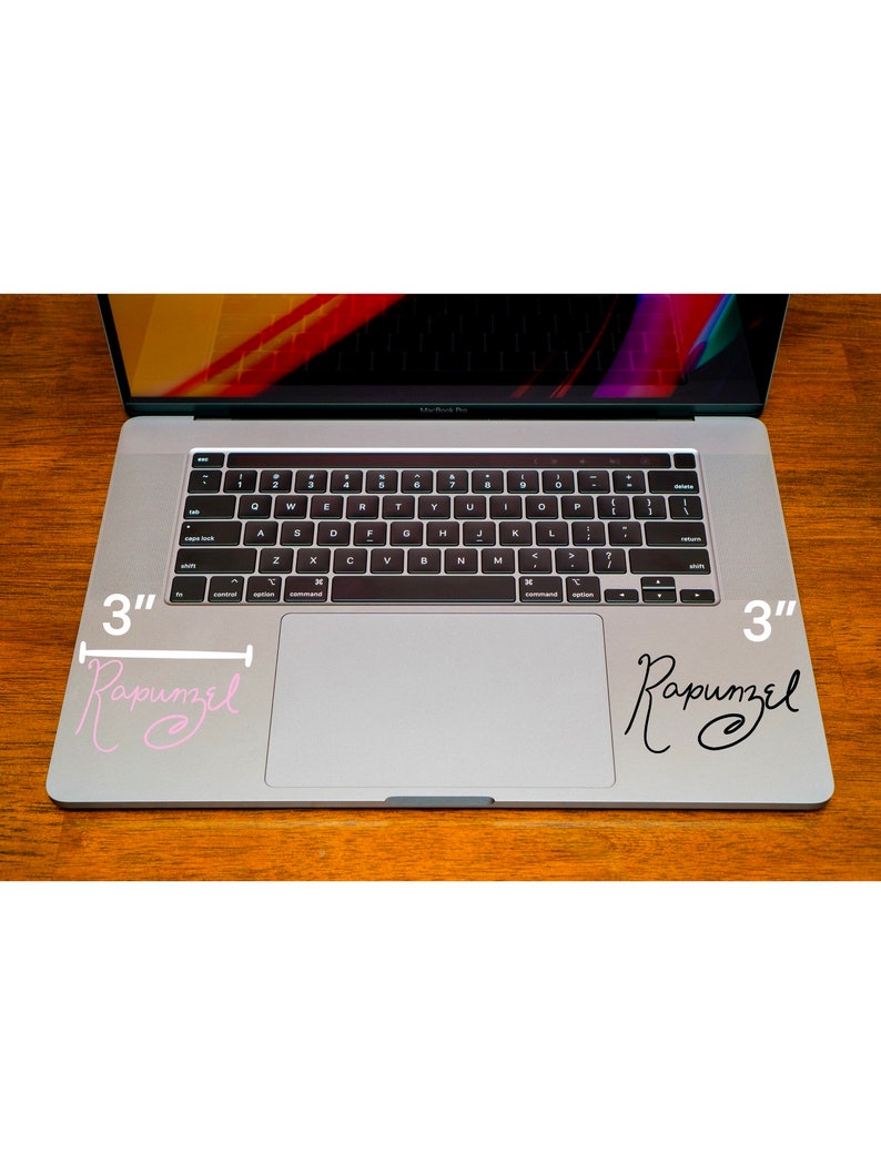 Rapunzel Autograph Decal - Etsy