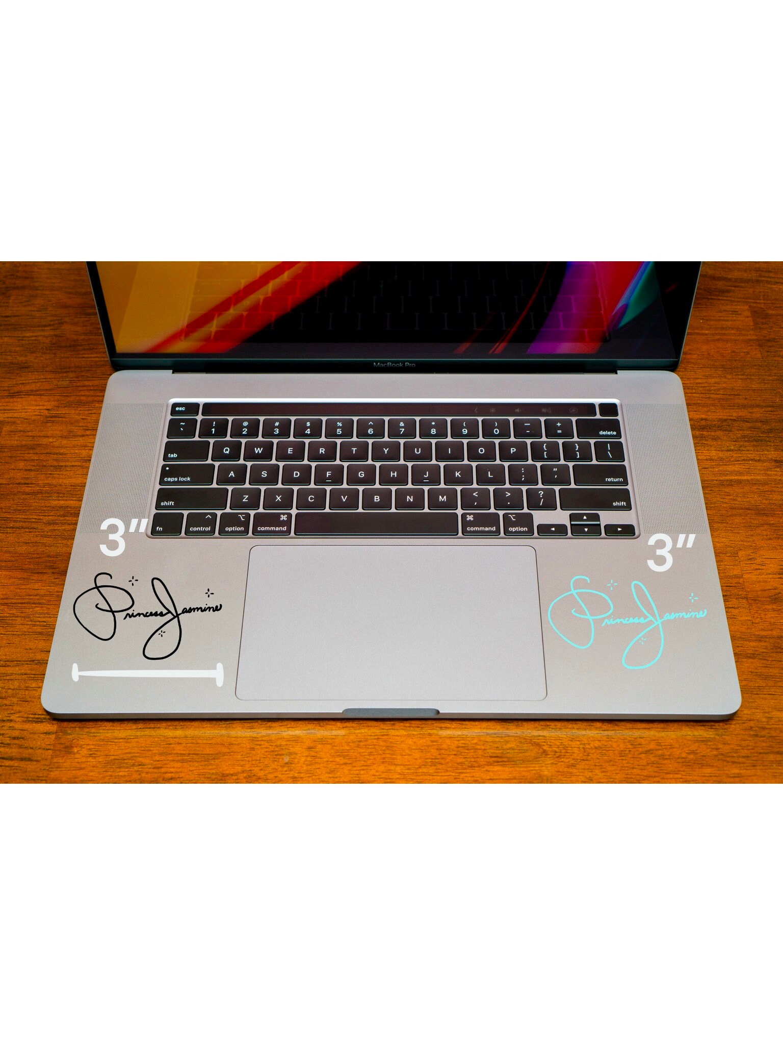 Princess Jasmine Autograph Decal - Etsy