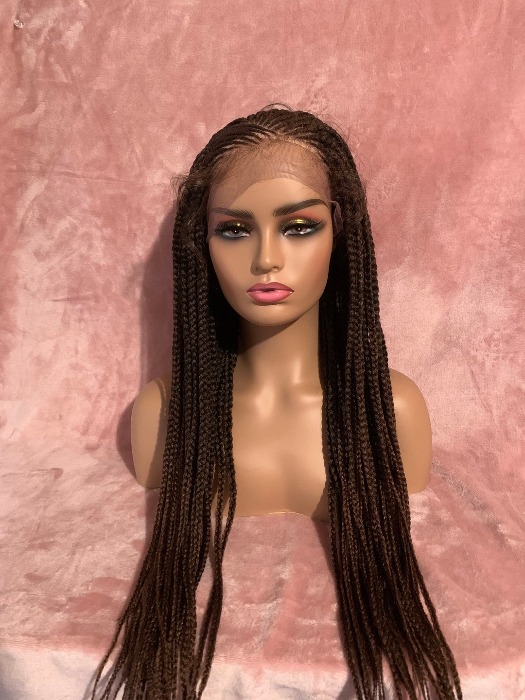 30 pulgadas mitad Cornrows / mitad trenzas individuales - Etsy México