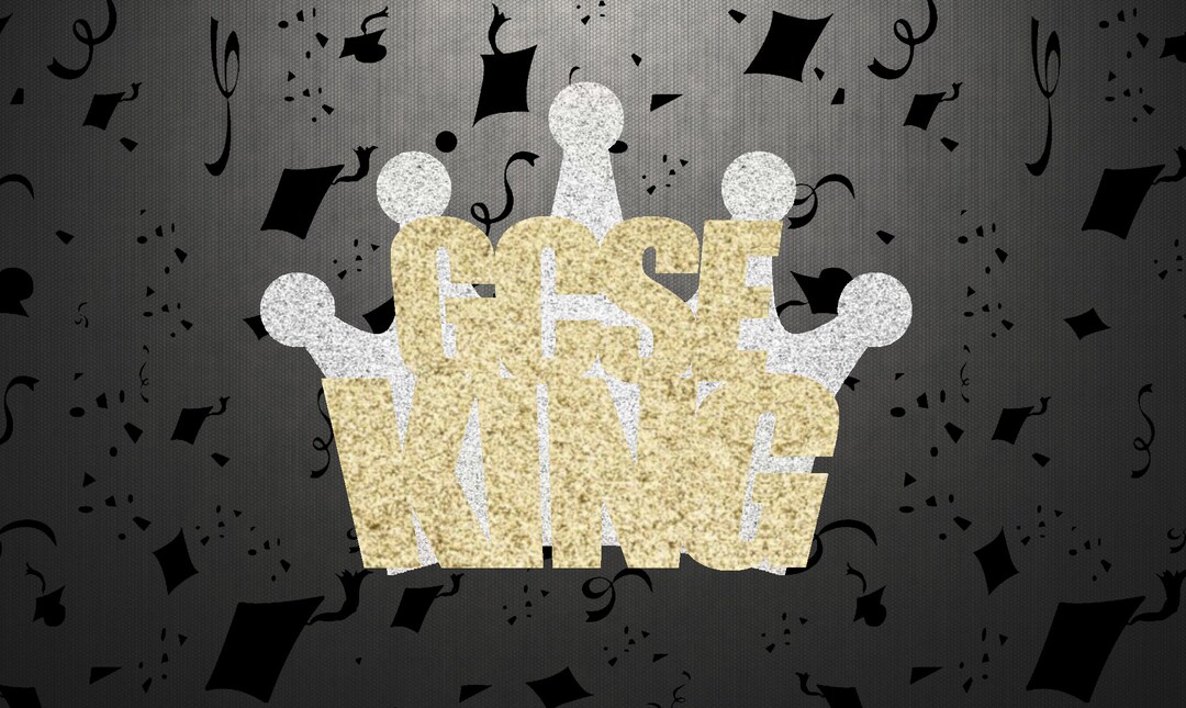 GCSE KING Cake Topper, Graduation Cake Topper, Exam Success ...