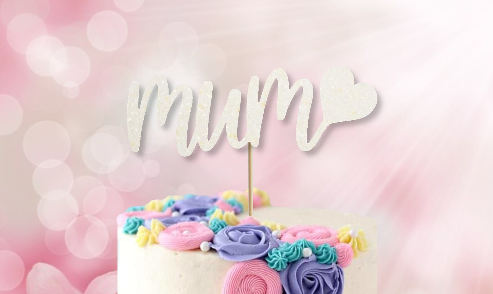 Mum Cake Topper Mothers Day Cake Topper Mum Cake Topper | Etsy