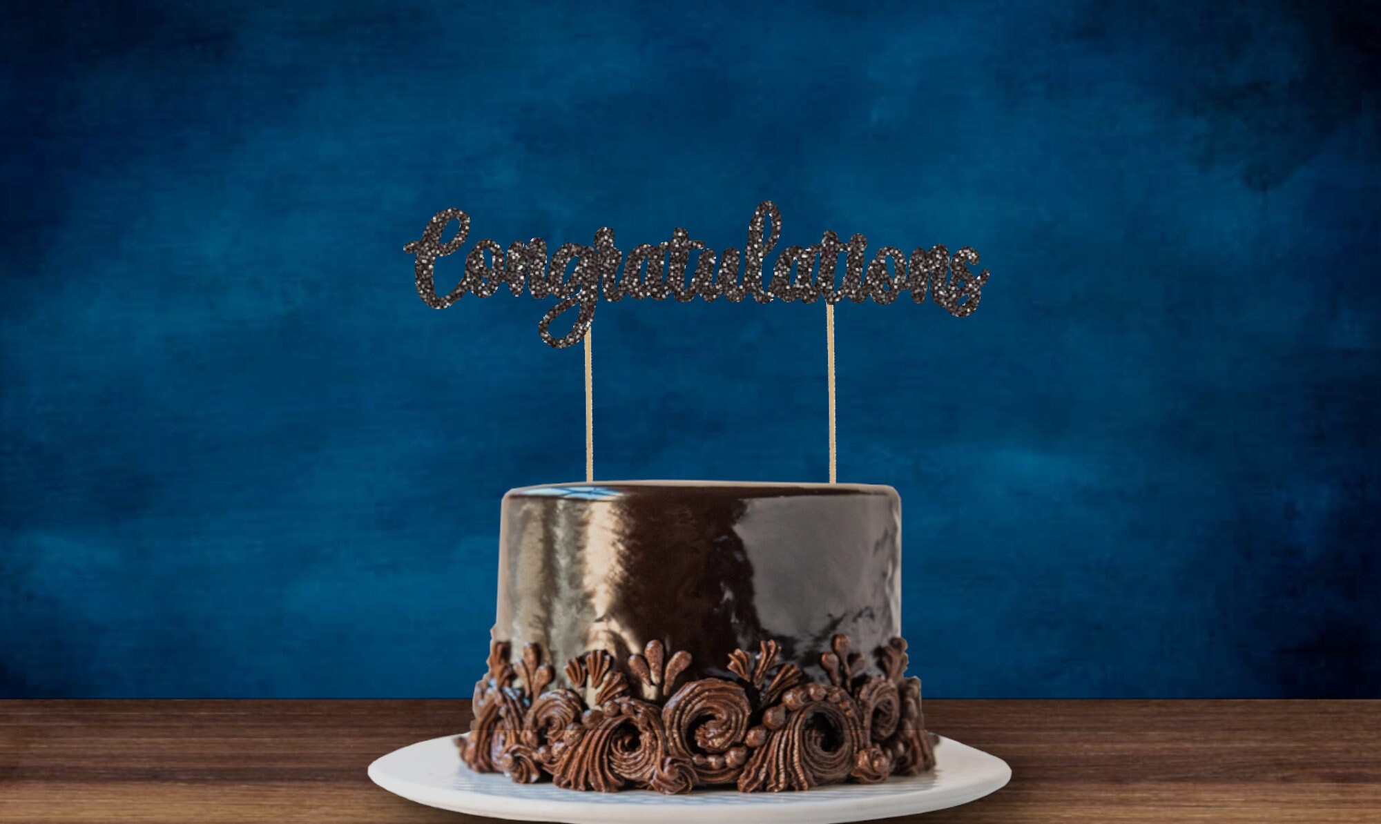 Congratulations cake topper Congrats cake topper Graduation | Etsy