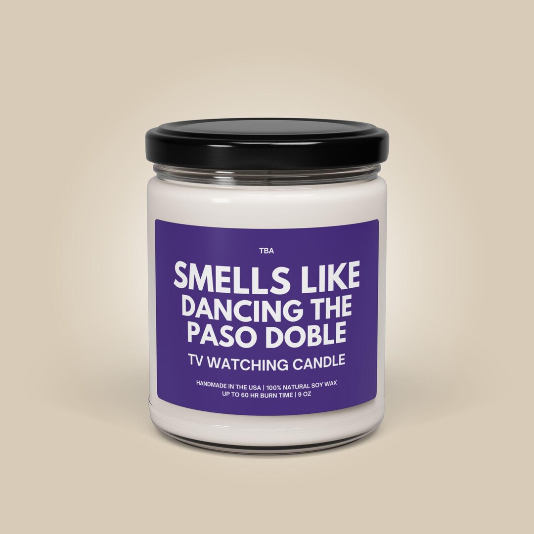 Smells Like Dancing the Paso Doble | Dancing With the Stars Candle 9oz ...