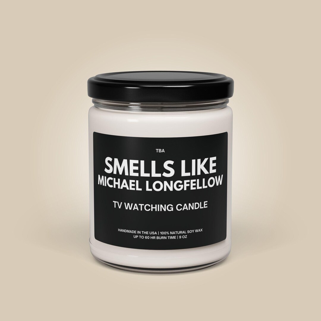 Michael Longfellow SNL TV Show Merch Themed Gift, Lucky Candle, 9oz Soy ...