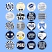 Penn State Inspired Game Day Buttons | Pin Lions University Fan ...