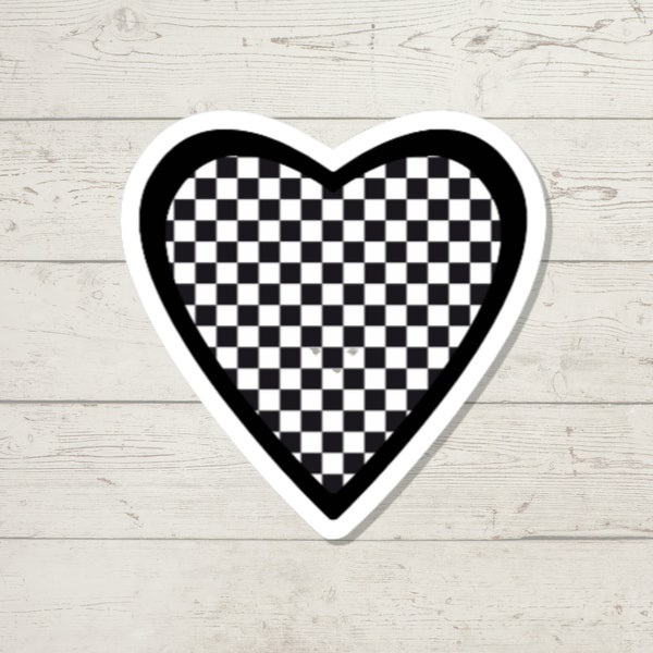 Nascar Checkered Flag Decal Etsy