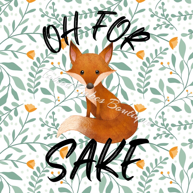 Fox Sake - Etsy