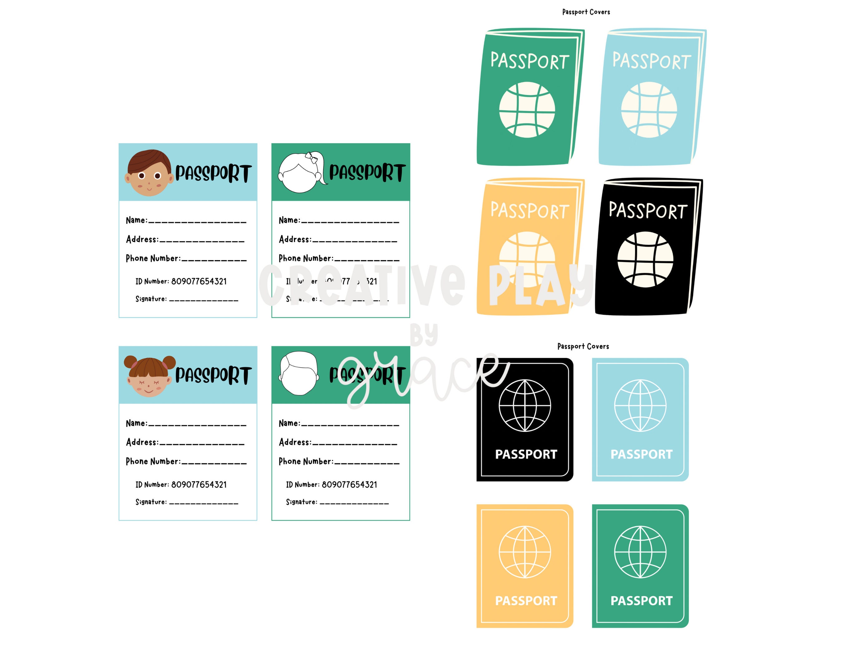 Travel Agency Dramatic Play, Pretend Play, Classroom Dramatic Play ...