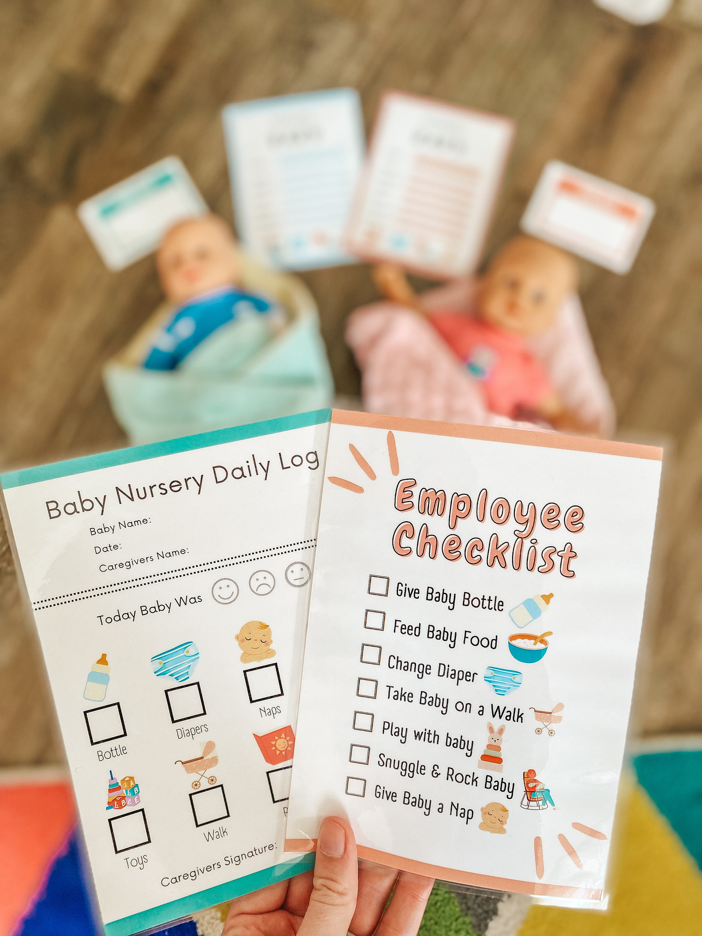 Baby Nursery Dramatic Play, Pretend Play, Play Kit, Classroom Dramatic ...