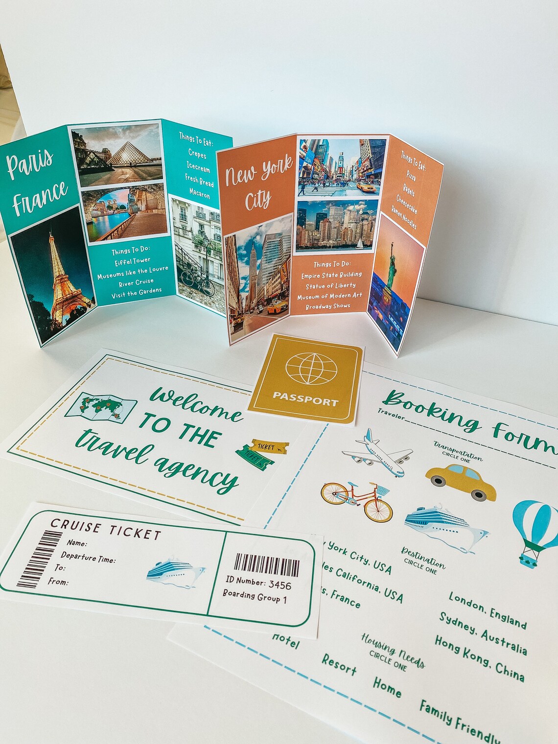 Travel Agency Dramatic Play, Pretend Play, Classroom Dramatic Play ...