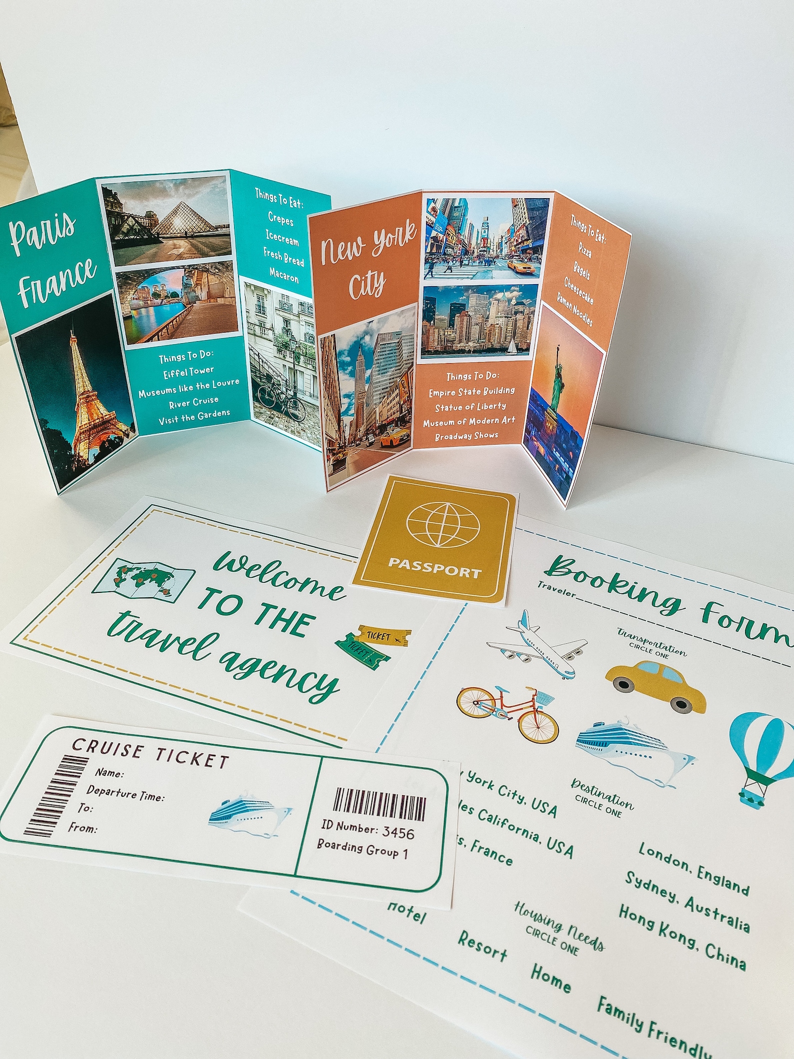 Travel Agency Dramatic Play, Pretend Play, Classroom Dramatic Play ...