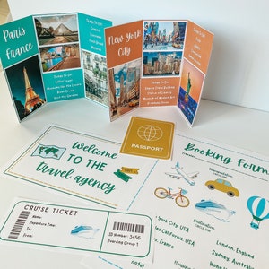 Travel Agency Dramatic Play, Pretend Play, Classroom Dramatic Play ...