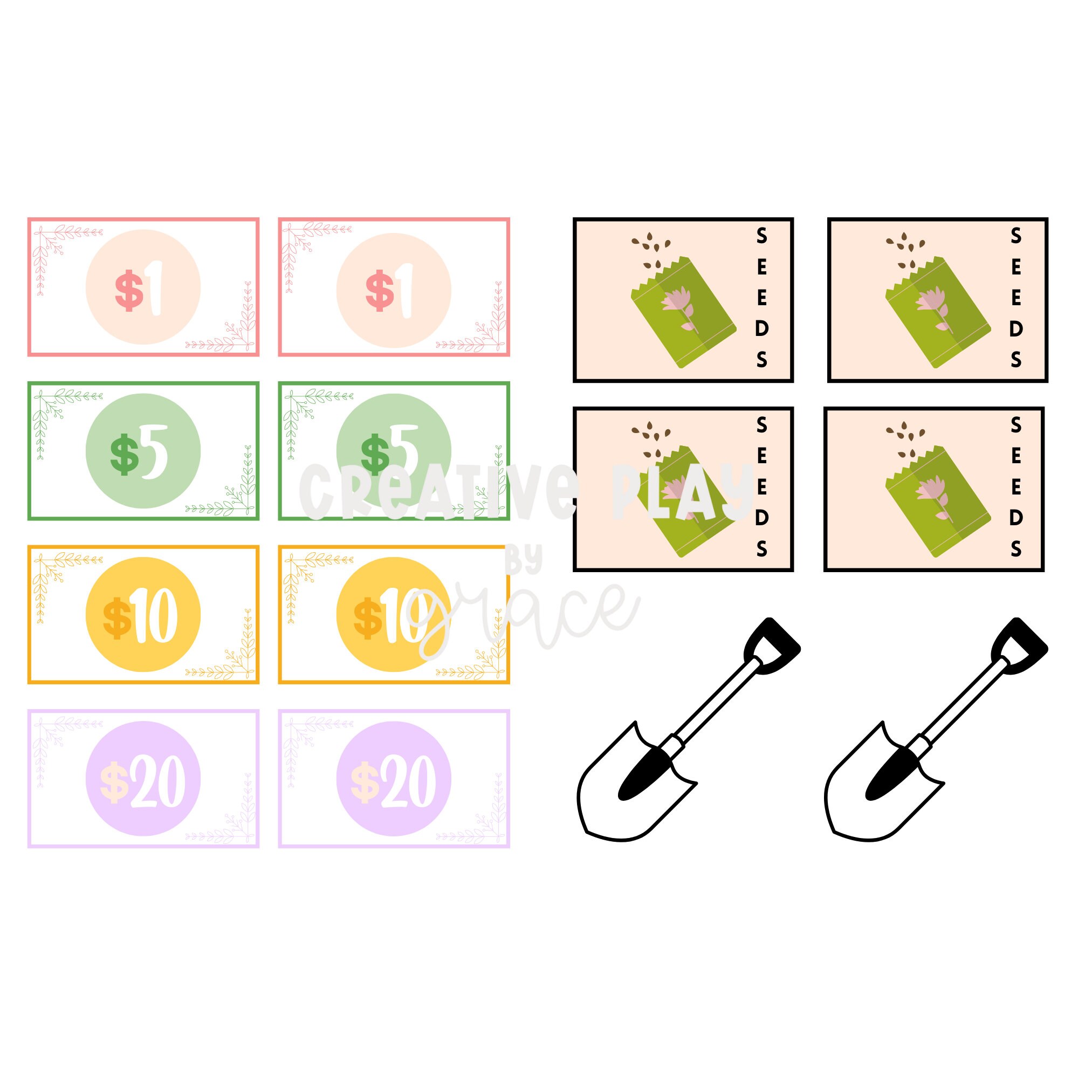 Flower Garden Dramatic Play, Pretend Play, Play Kit, Classroom Dramatic ...