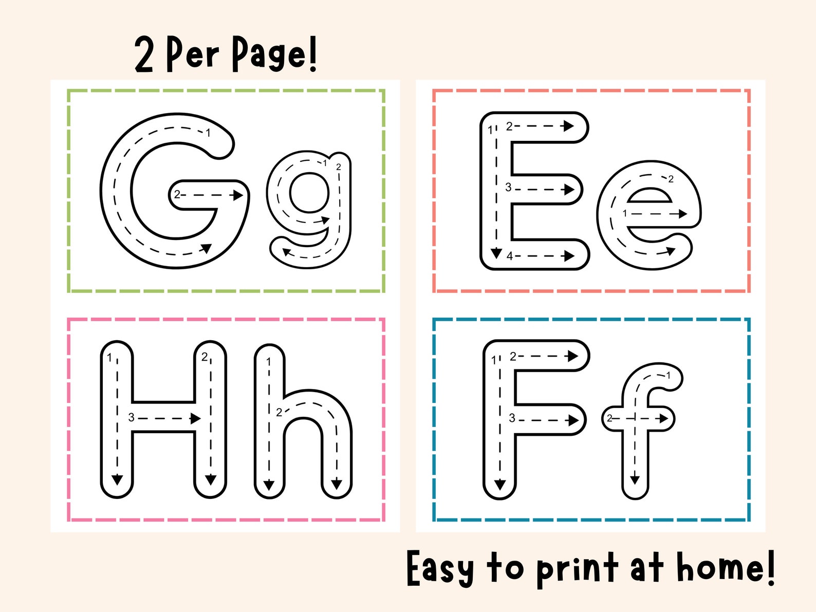 Alphabet Tracing Cards | Tracing Letters | Montessori Printables ...