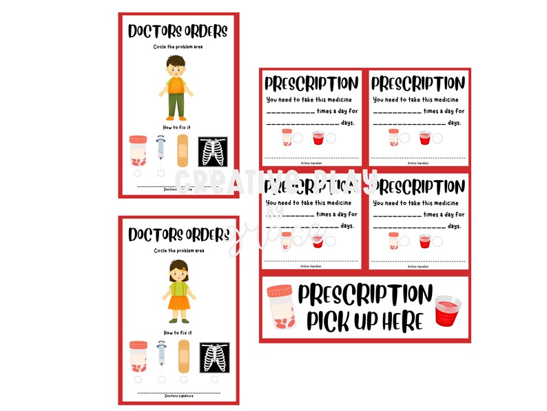 Doctor/hospital Dramatic Play, Pretend Play, Classroom Dramatic Play ...
