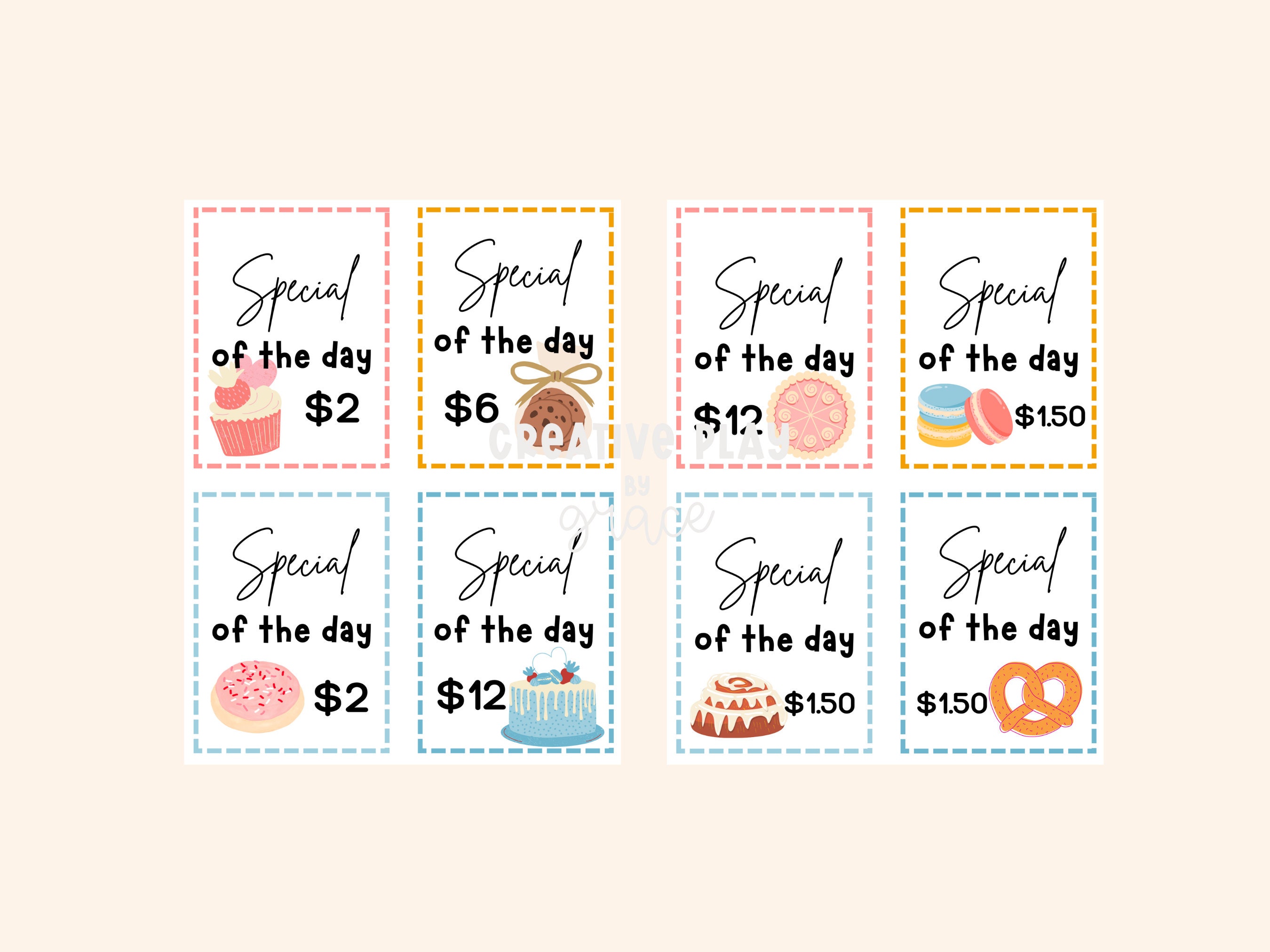 Bakery Dramatic Play, Pretend Play, Play Kit, Classroom Dramatic Play ...