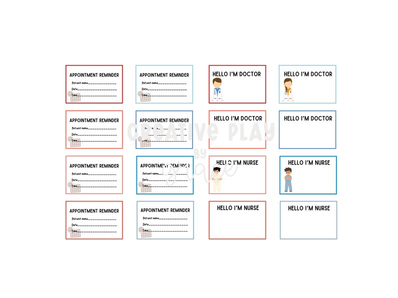 Doctor/hospital Dramatic Play, Pretend Play, Classroom Dramatic Play ...