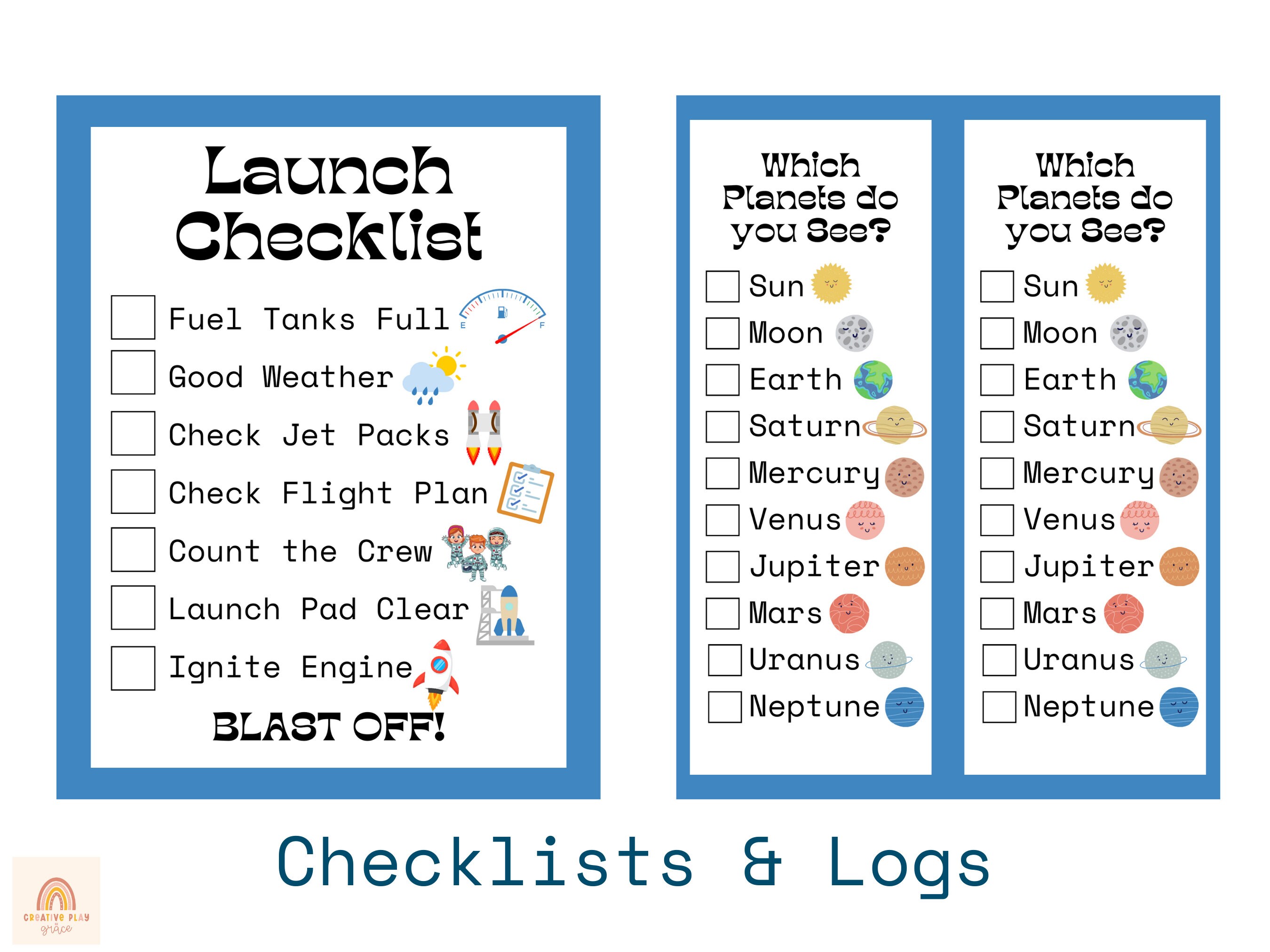 Space Station, Astronaut Dramatic Play, Pretend Play, Play Kit ...