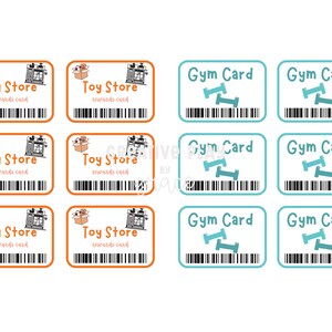 Pretend Play DIGITAL Bank Cards and Coupons - Dramatic Play Resource ...