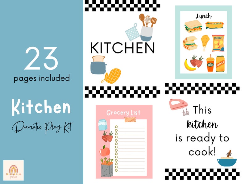 Kitchen Dramatic Play, Pretend Play, Play Kit, Classroom Dramatic Play ...