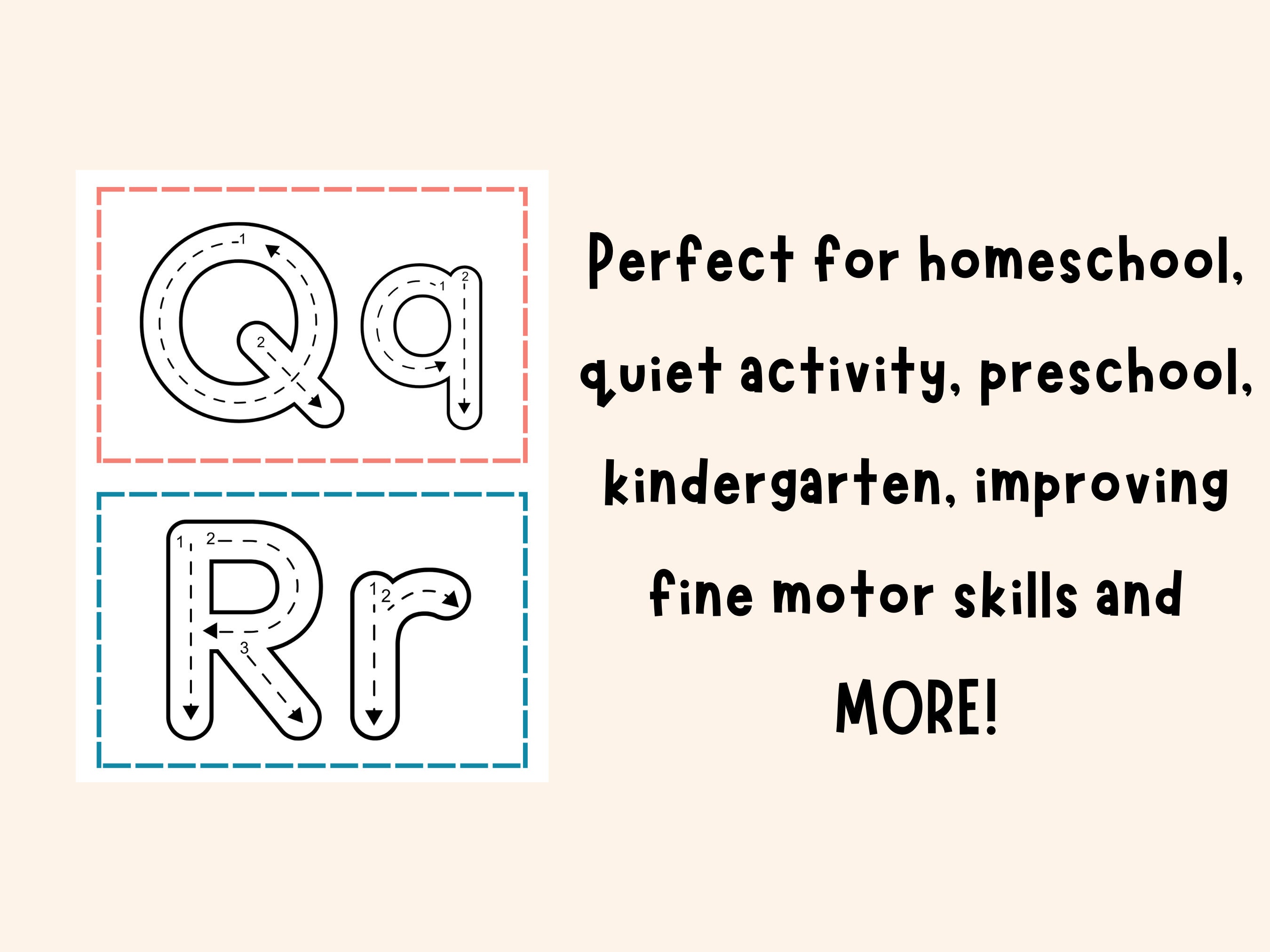 Alphabet Tracing Cards | Tracing Letters | Montessori Printables ...