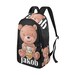 Custom Brown Bear Backpack Free Shipping Within the US - Etsy