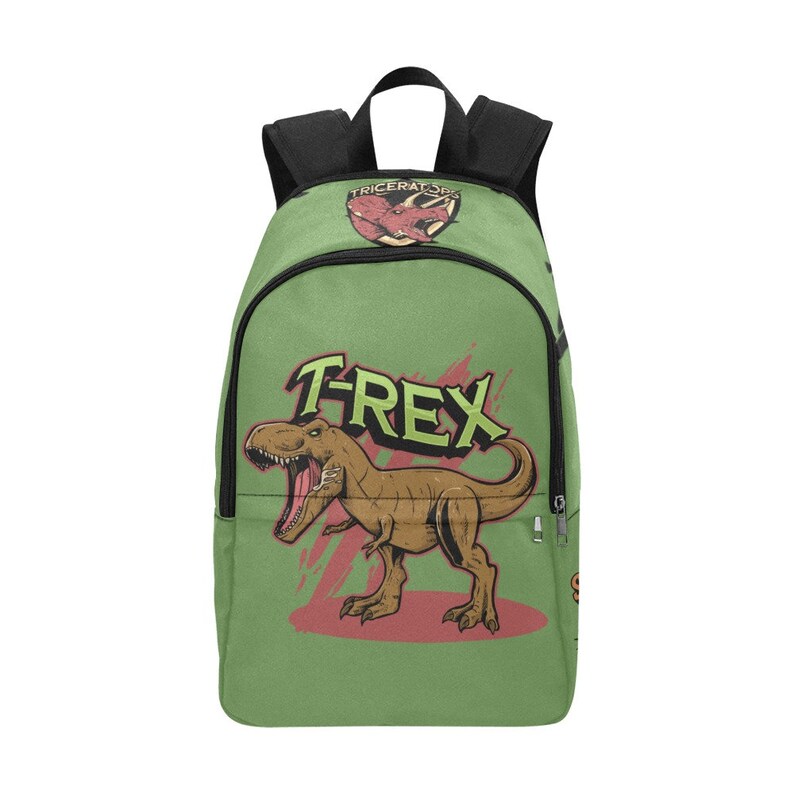 Custom Dino Backpack Free Shipping Within the US - Etsy