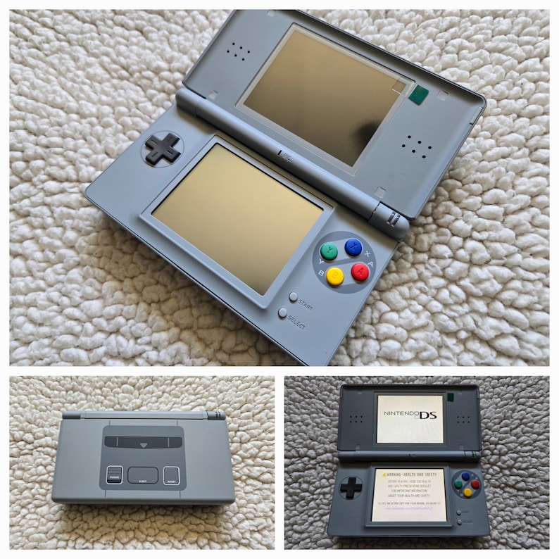 High Quality Custom Nintendo DS Lite- Super Famicom Edition - Etsy