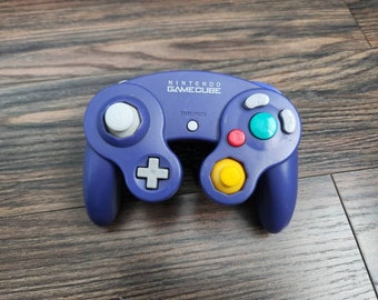 Official Nintendo Gamecube Controller Indigo/clear - Etsy