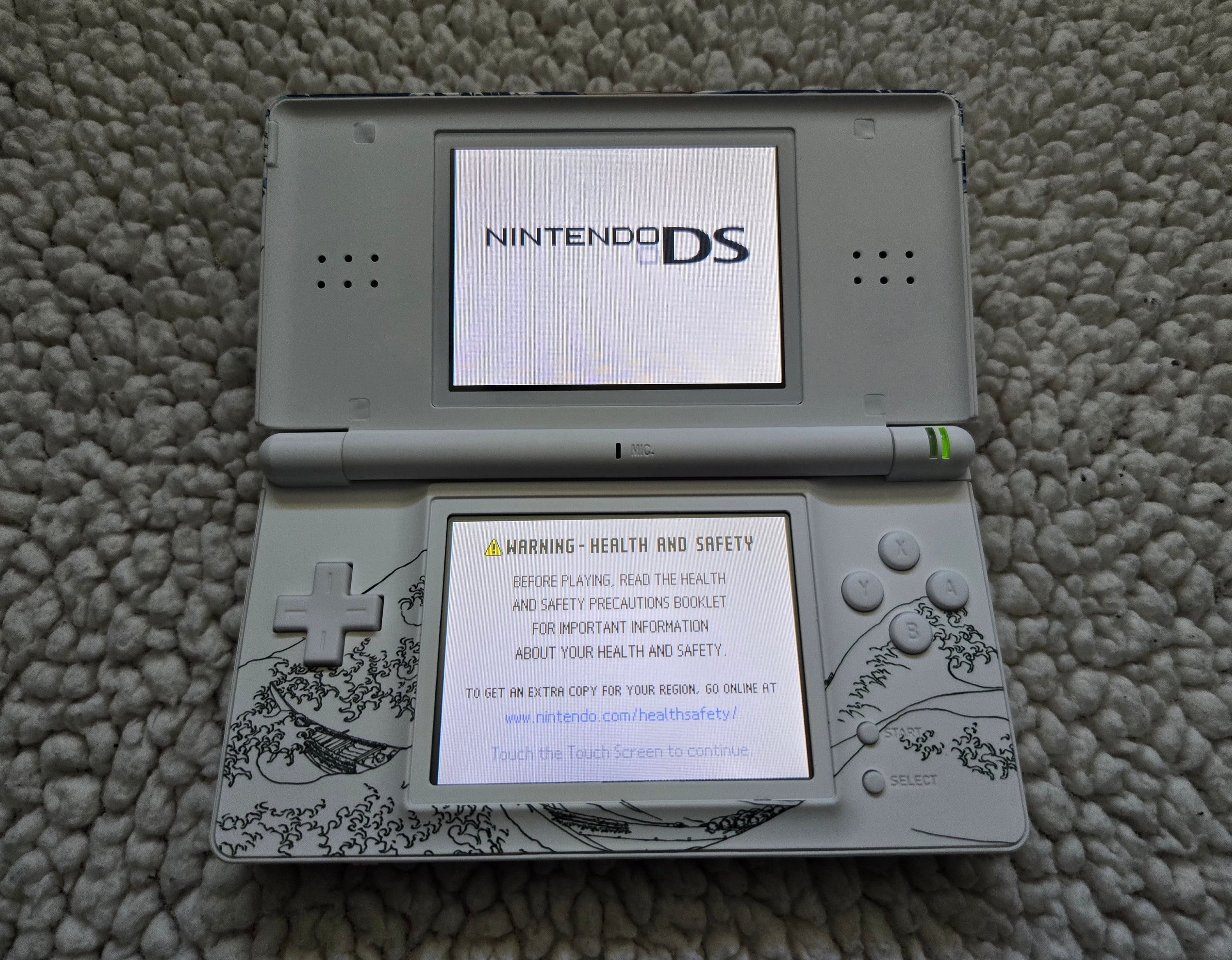 High Quality Custom Nintendo DS Lite- Great Wave - Etsy