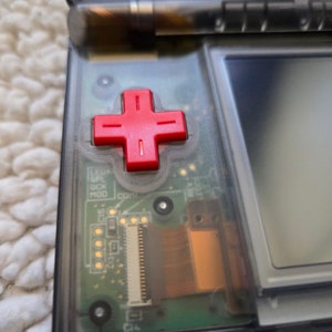 High Quality Custom Nintendo DS Lite- Smoke Gray W/ Red Buttons - Etsy