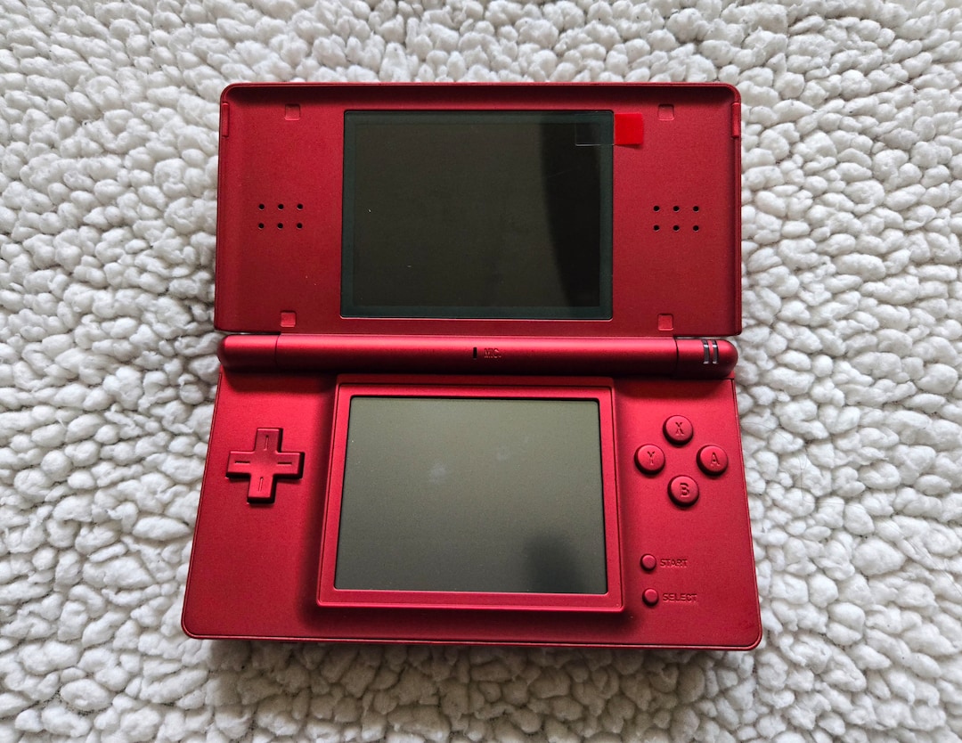 High Quality Custom Nintendo DS Lite- Scarlet Red - Etsy