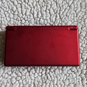 High Quality Custom Nintendo DS Lite- Scarlet Red - Etsy