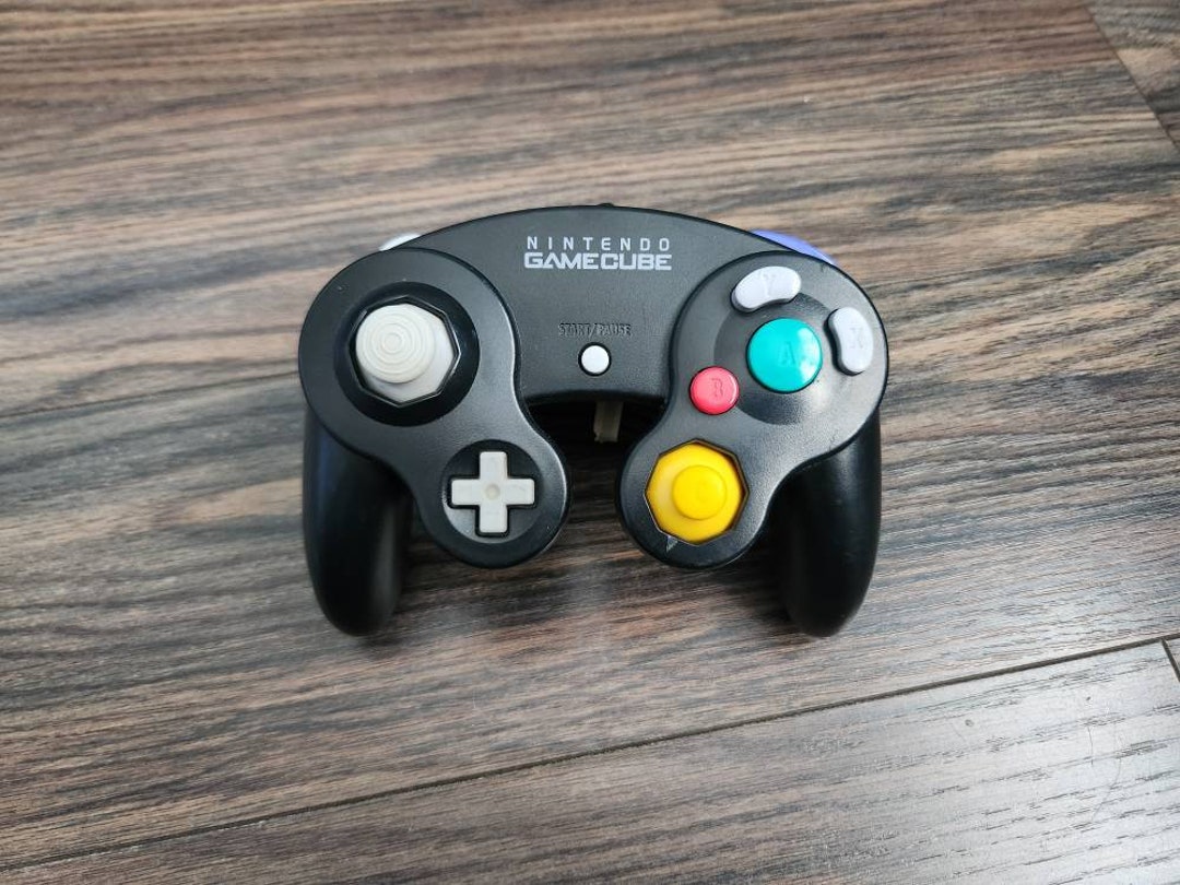 Official Nintendo Gamecube Controller Black - Etsy