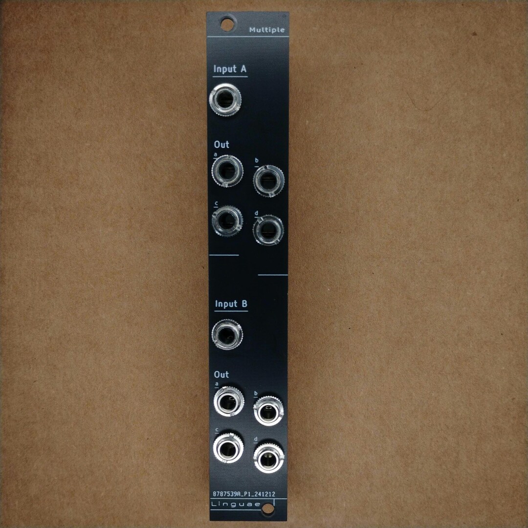 Linguae: Buffered Mult - 4hp Eurorack Utility - Etsy