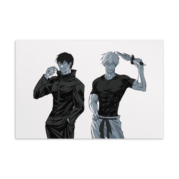 Gojo & Toji Postcard Print | Etsy