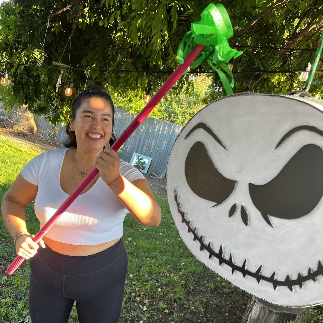 JACK SKELLINGTON Cardboard Piñata Templates PDF D.I.Y Homemade Kid's ...