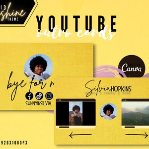 Youtube Channel Kit - Vlogger - Social Media Card - Branding Kit With ...