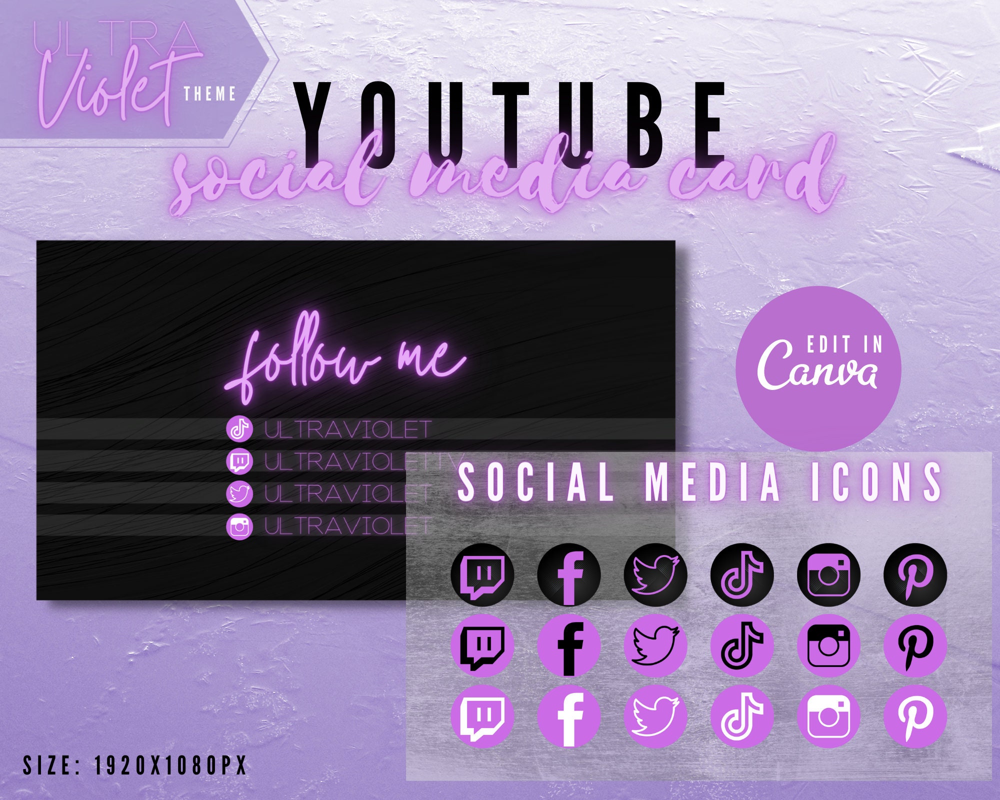 Youtube Channel Kit - Neon - Branding Kit With Banner, Intro, Outro ...
