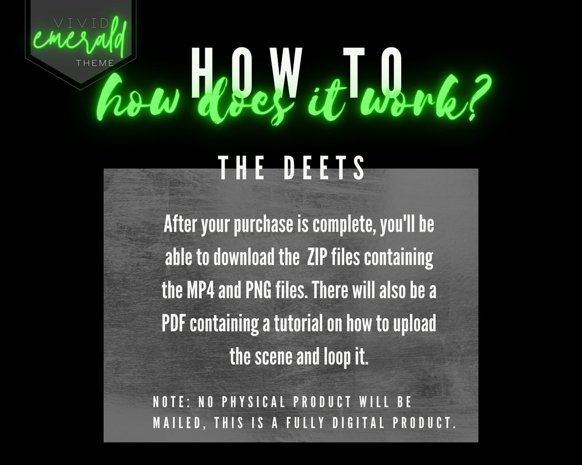 Animated Neon Green Twitch Streaming Scenes - Screen Pack - Starting ...