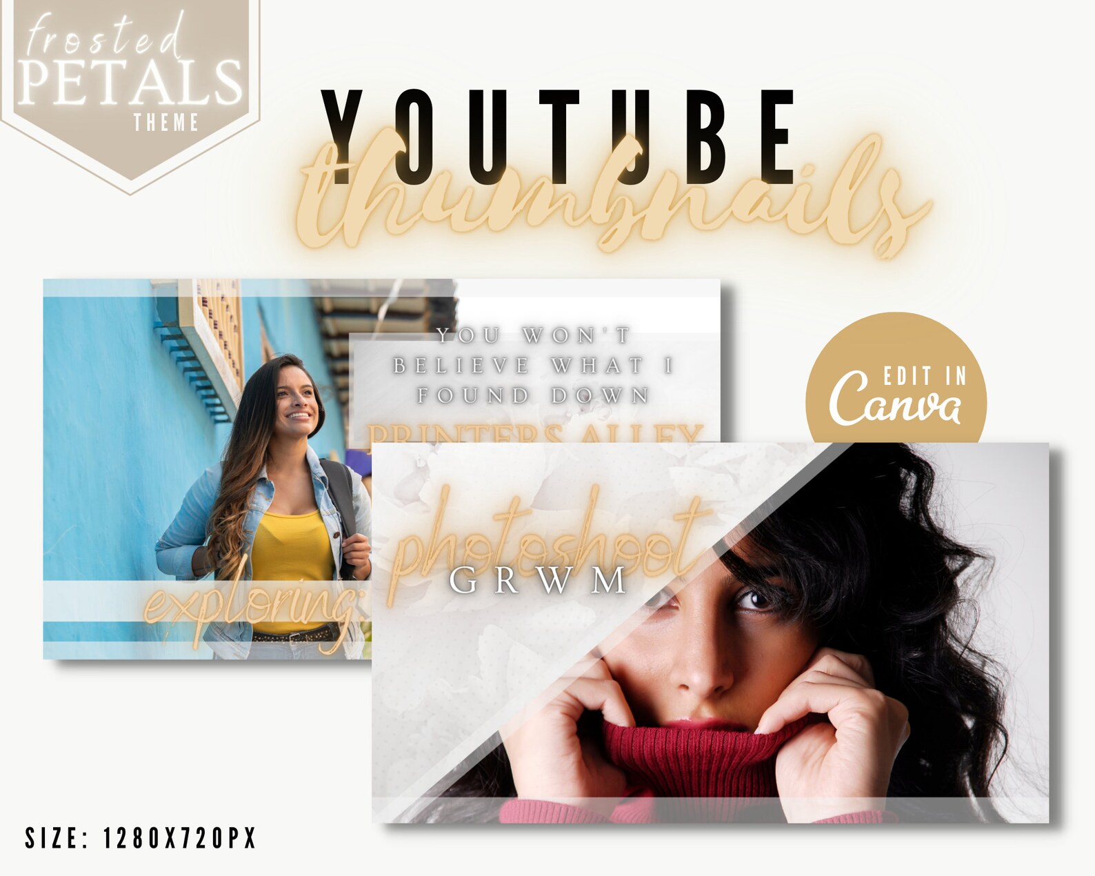Youtube Channel Kit Overlay Branding Kit With Banner - Etsy