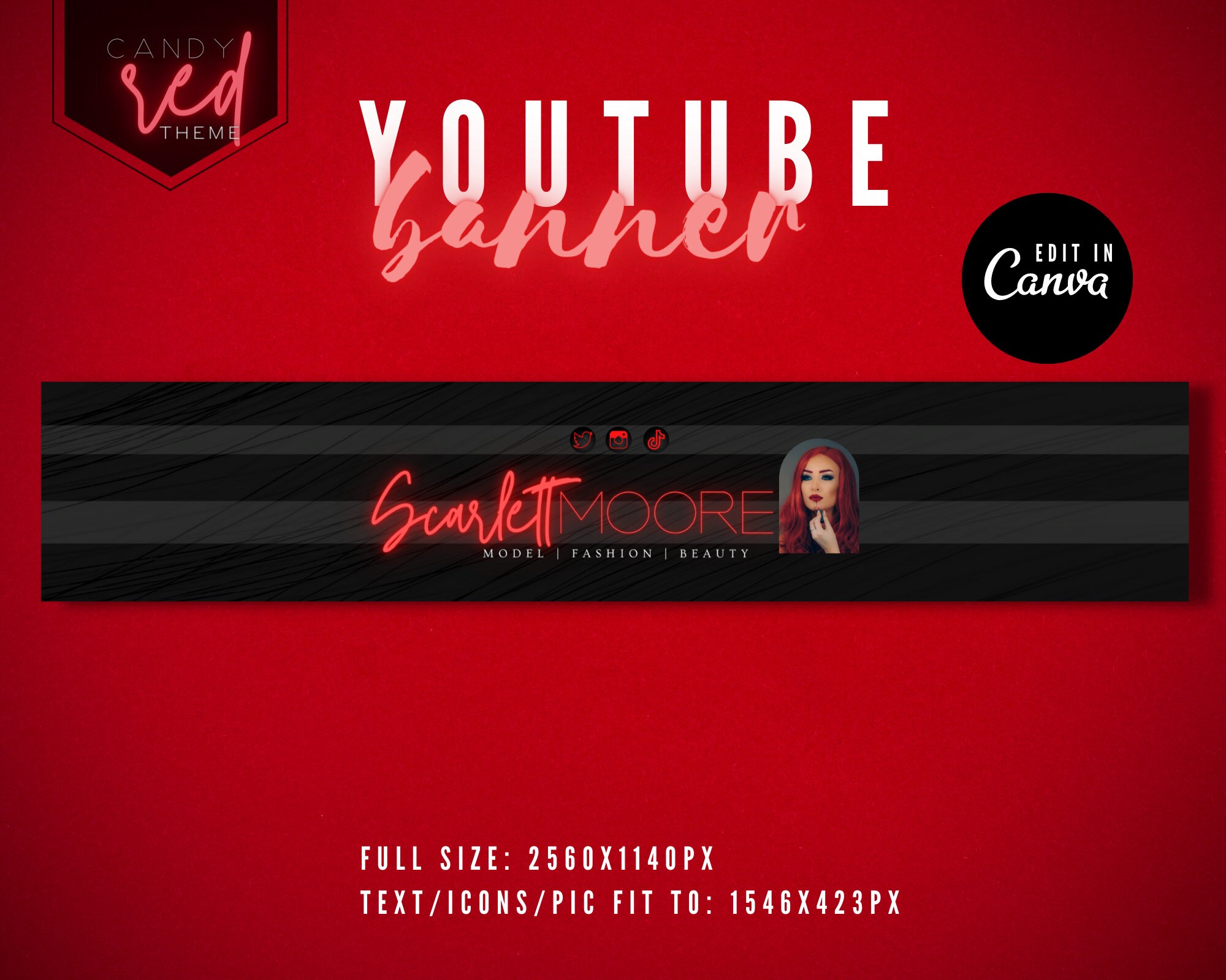 Youtube Channel Kit - Neon - Branding Kit With Banner, Intro, Outro ...