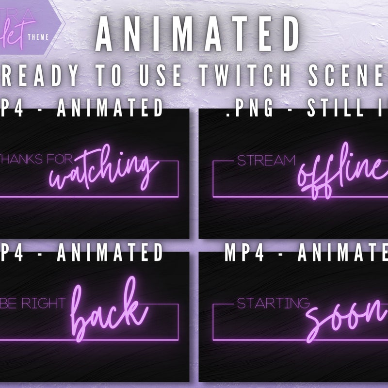 Twitch Brb Screen - Etsy