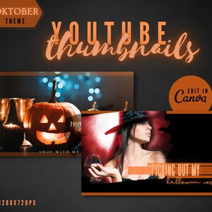 Youtube Channel Kit - Spooktober - Branding Kit With Banner, Intro ...